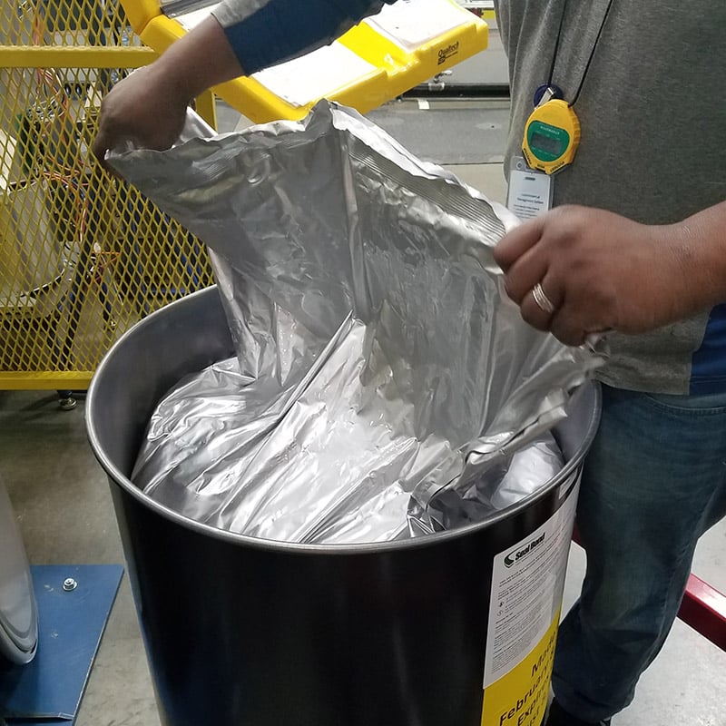 Adhesive Drum Change: best practices and useful tips. - Seal Bond