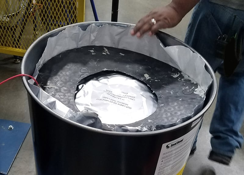 Adhesive Drum Change: best practices and useful tips. - Seal Bond